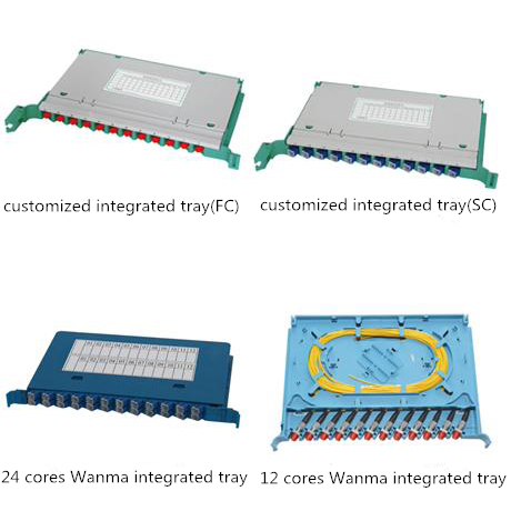 Splicing and Distribution Module/Fiber Optic Integration Splice Tray ...